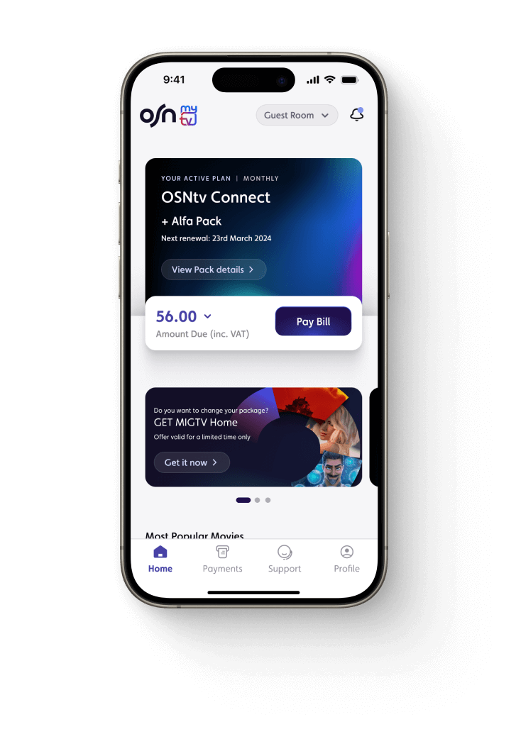 myOSNtv App | OSNtv Saudi Arabia