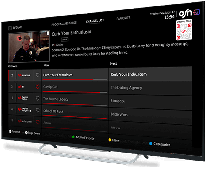 Best TV Entertainment - Movies & TV Series | OSN Home Chad